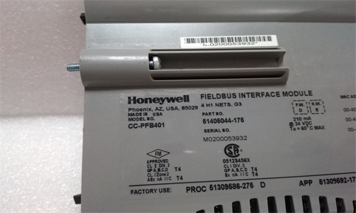 CC-PFB401 51405044-175 Honeywell 并可以控制其背景亮度。如果投入屏幕保护功能，并且没有键按下也没有目标对象被 ...