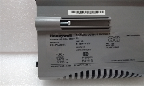CC-PAON01 51410070-175 Honeywell 用户选择将哪个CT的输入量添加到保护装置的和电流中。对电流电压信号的内部组合 ...