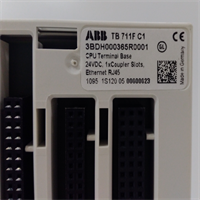 TB711F 3BDH000365R0001 ABB CPU终端底座 – 深圳长欣自动化设备有限公司