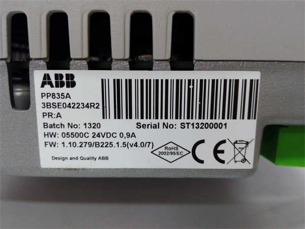 PP835A 3BSE042234R2 ABB 控制模块 – 深圳长欣自动化设备有限公司